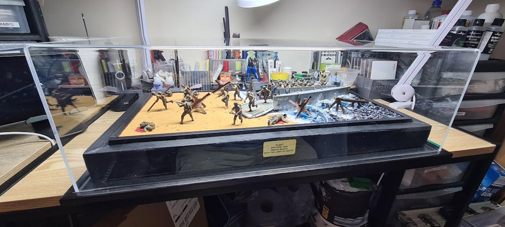 Model Ship Acrylic Display Case, Made to your Sizes- Choice of Base ...