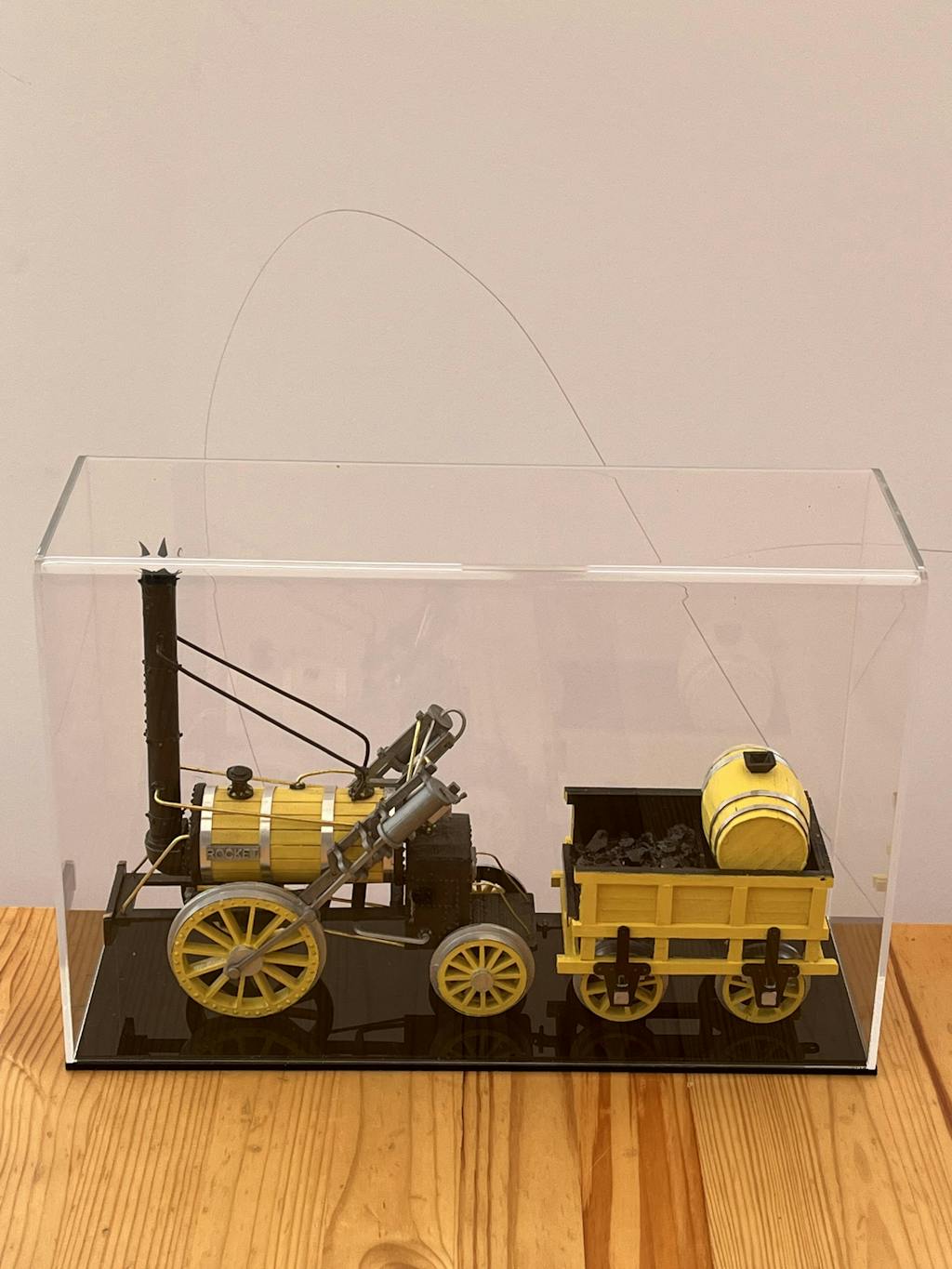 Custom Sized Acrylic Display Case with a Flat Acrylic Base (Choice of ...