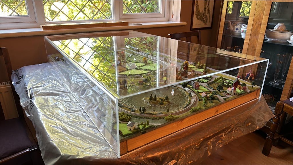 Custom Sized Acrylic Display Cover (No Base) - Acrylic Display Cases