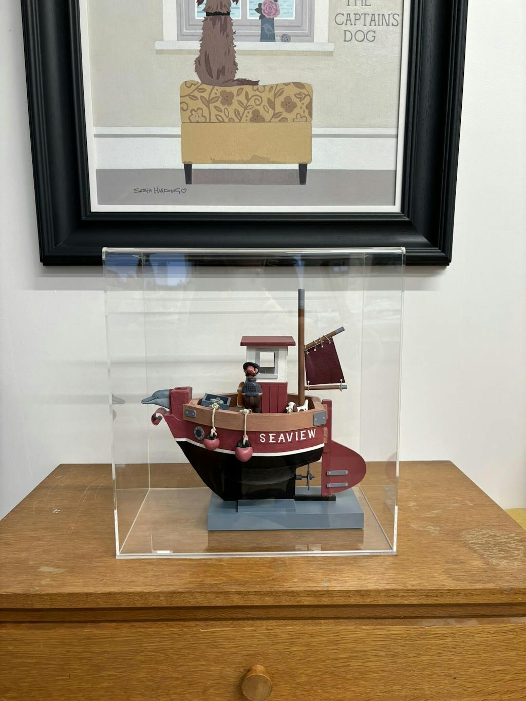 Custom Sized Acrylic Display Case with a Flat Acrylic Base (Choice of ...