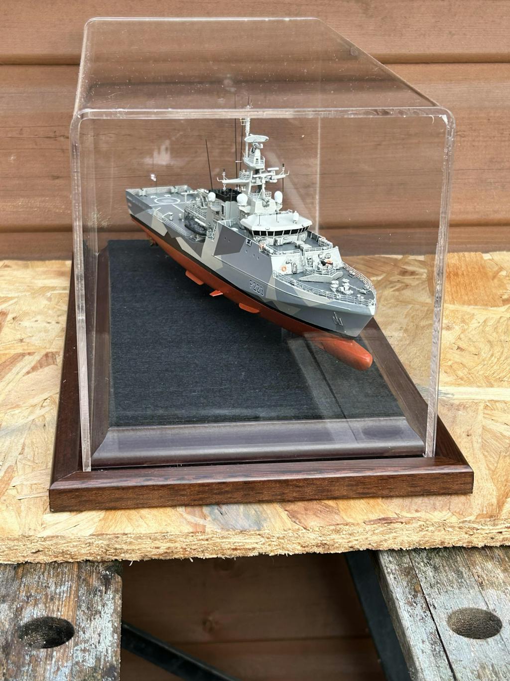 Model Ship Acrylic Display Case, Made to your Sizes- Choice of Base ...