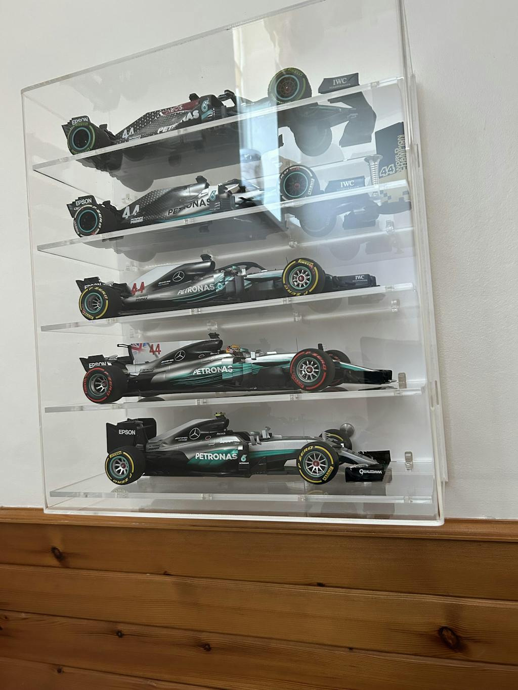 1:18 Scale F1 Model Car Display Case for Model Car Collectors