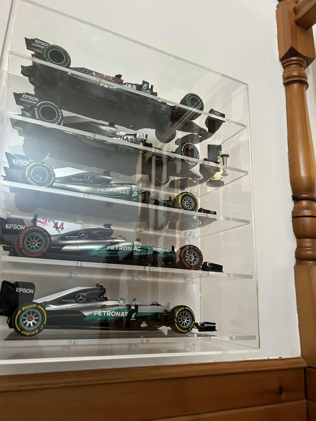 1:18 Scale F1 Model Car Display Case for Model Car Collectors
