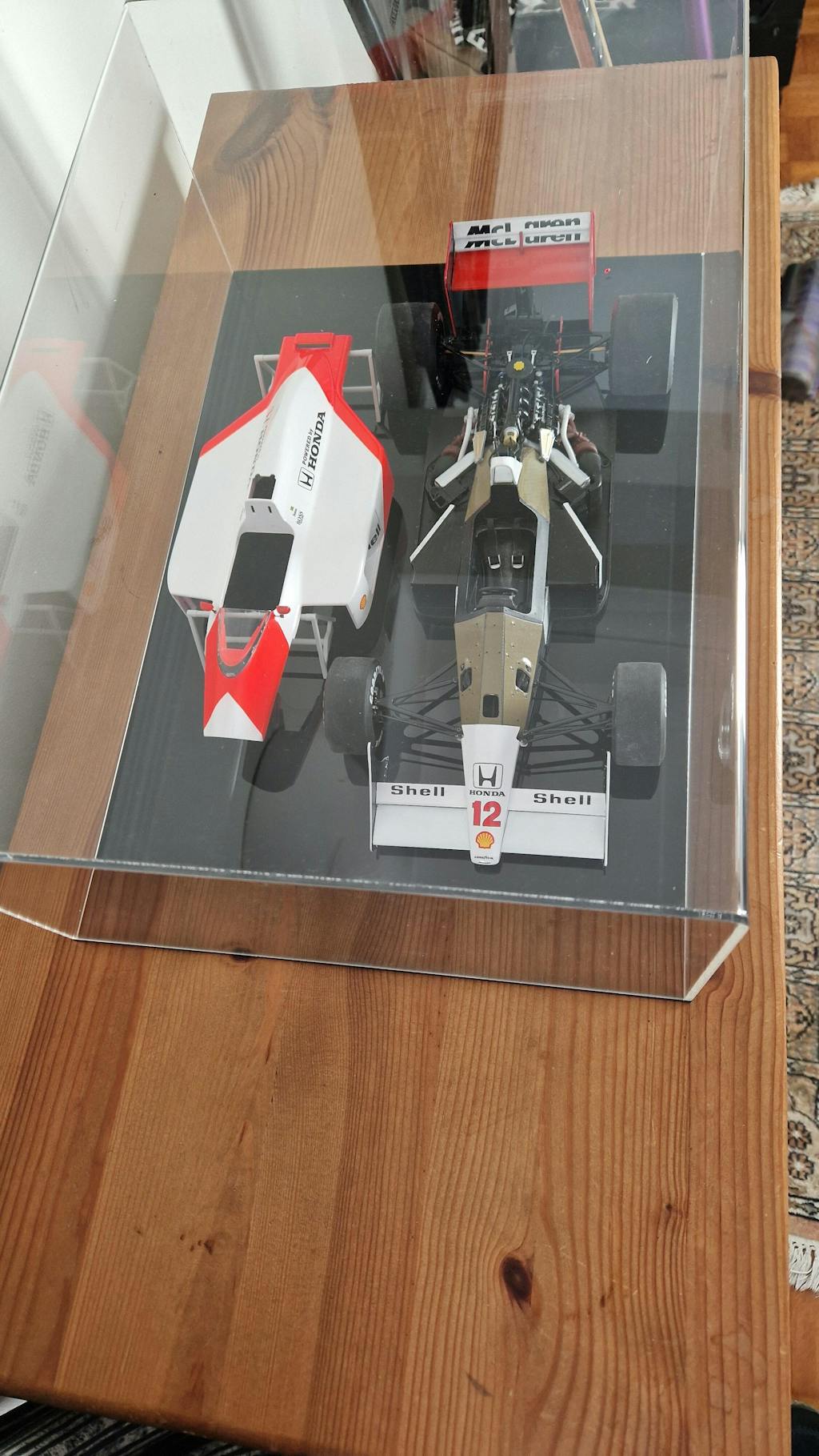 Custom Sized Acrylic Display Case with a Flat Acrylic Base (Choice of ...