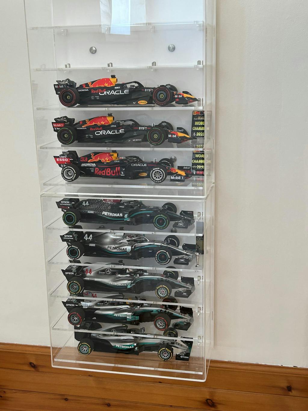1:18 Scale F1 Model Car Display Case for Model Car Collectors