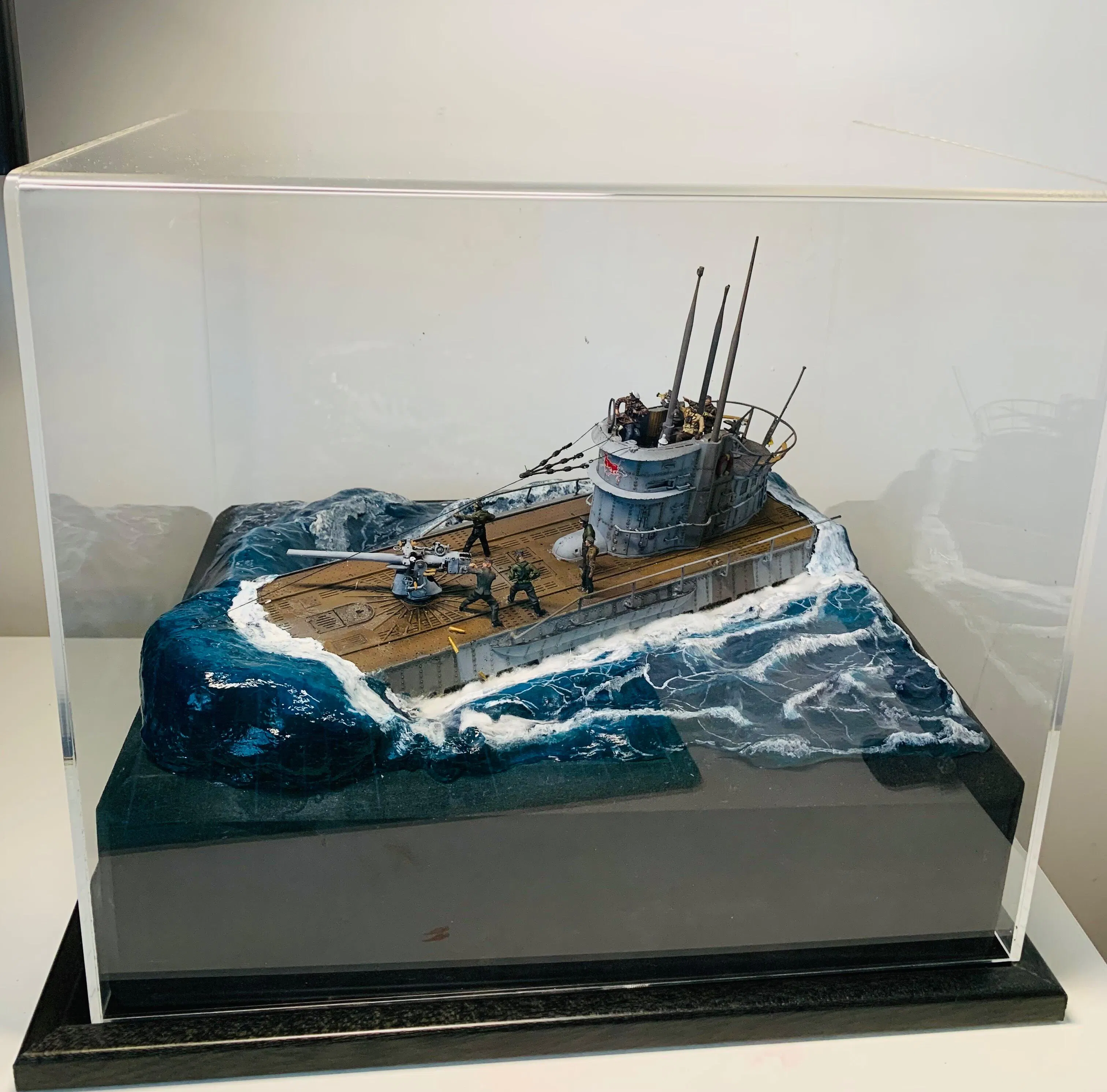 Custom Sized Acrylic Display Case with a Wooden Base - Acrylic Display ...