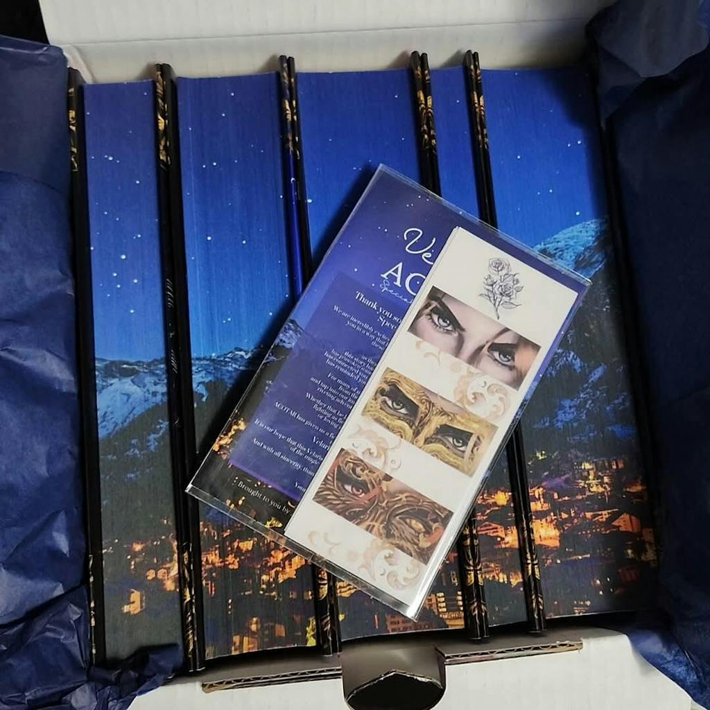 Velaris X ACOTAR Special Edition Book Box Set with Velaris Printed Pag – AcryliPics.com