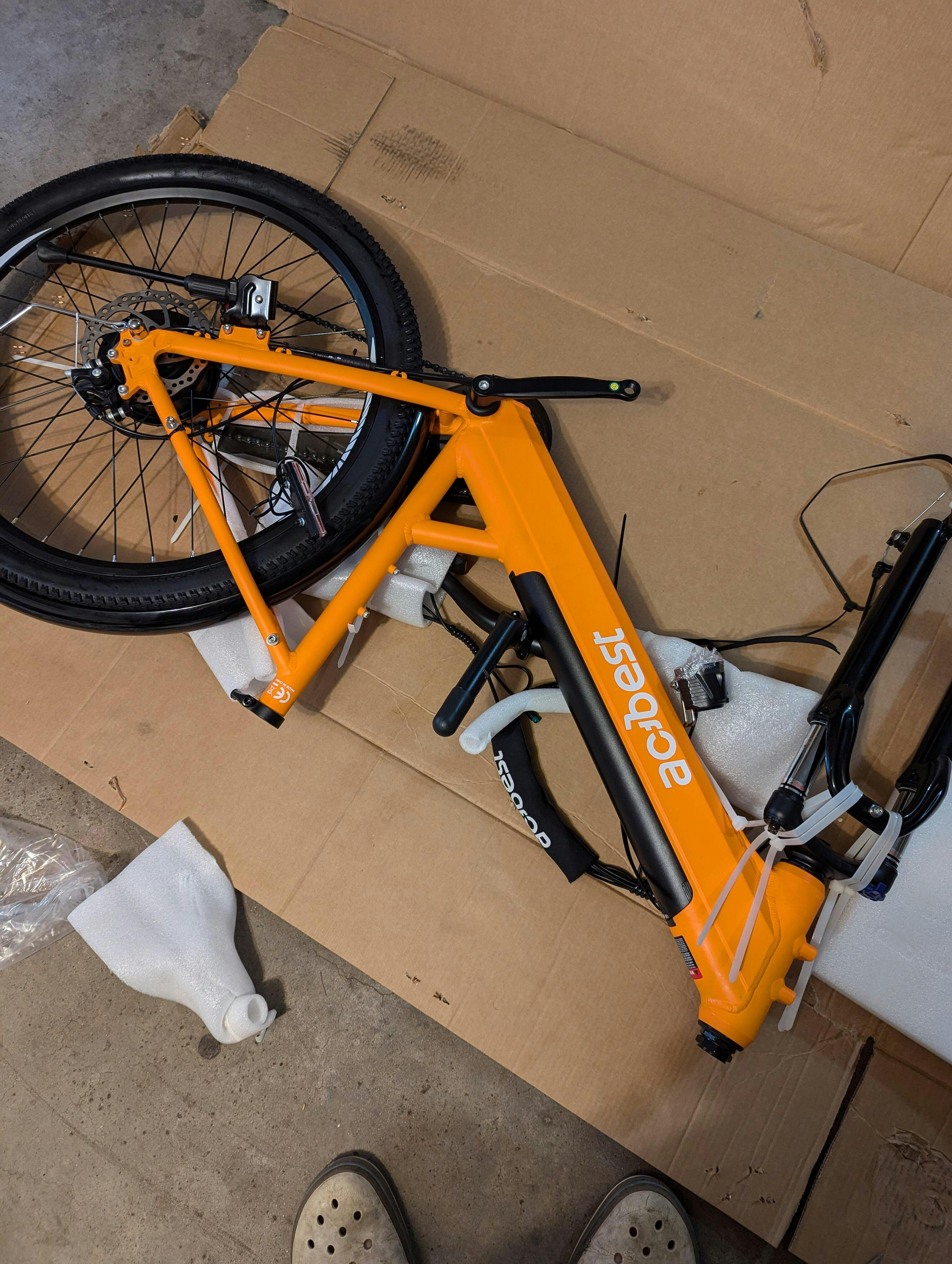 Actbest Core Electric Bike, Peak 750W Brushless Motor Cityrun Ebike, 36V 13AH Removable Built-in ...