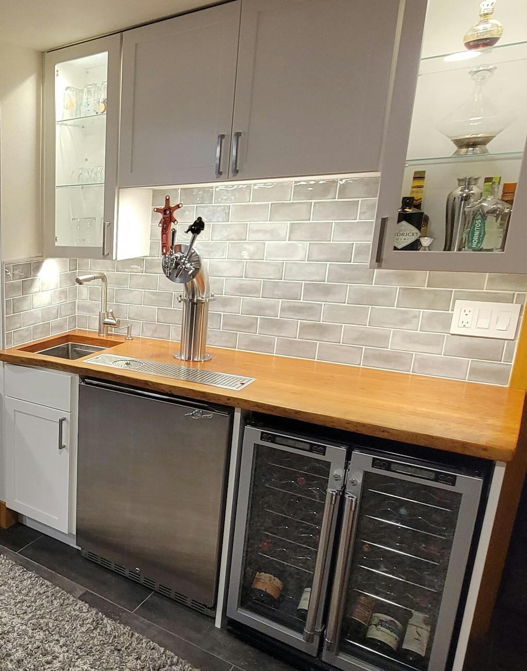 Elbow Column Draft Beer Tower | Smoke Stack Beer Tower – ACU Precision ...