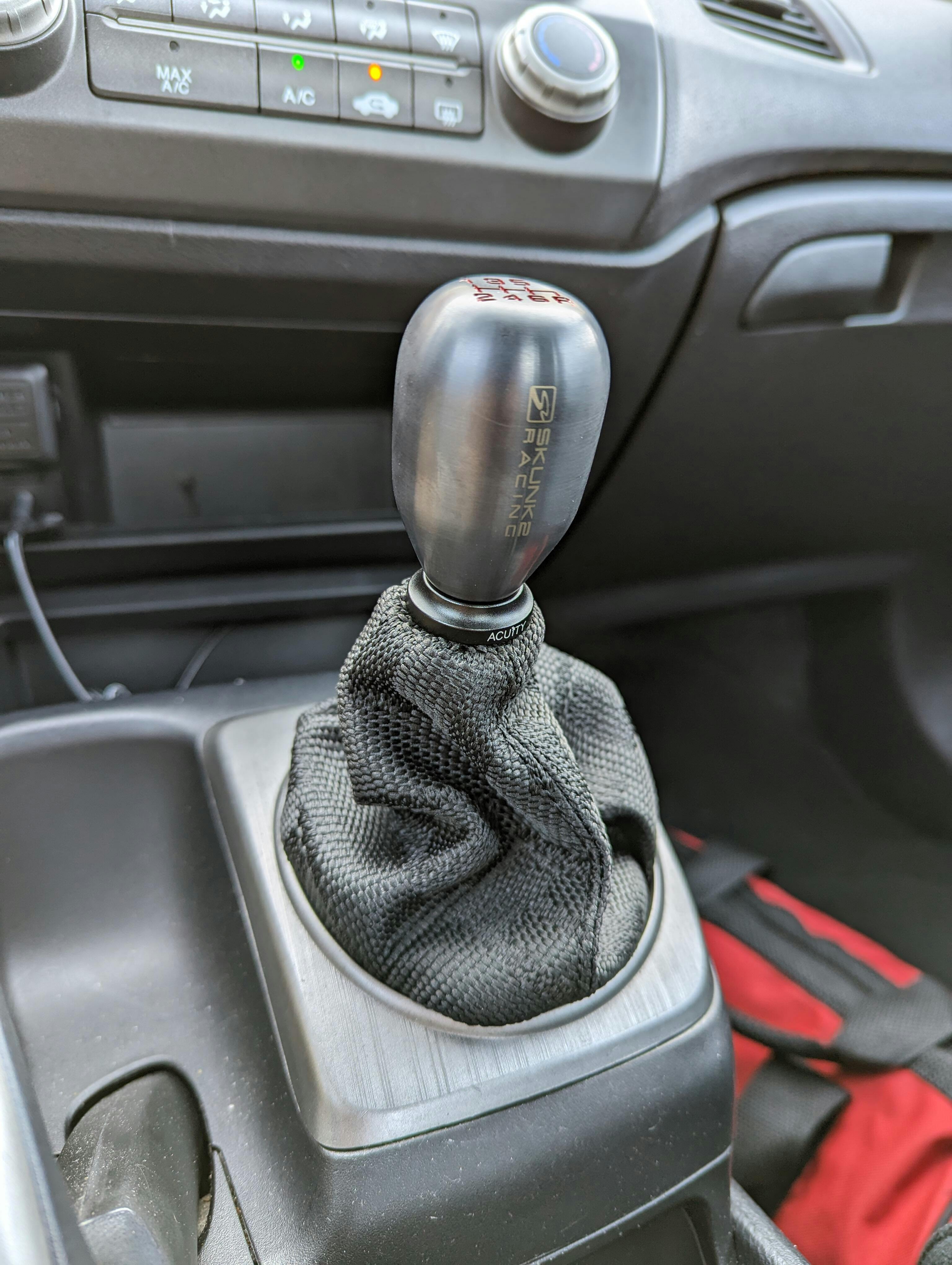 ACUiTY Shift Boot Collar Upgrade (Satin Black Aluminum Finish) – ACUITY ...