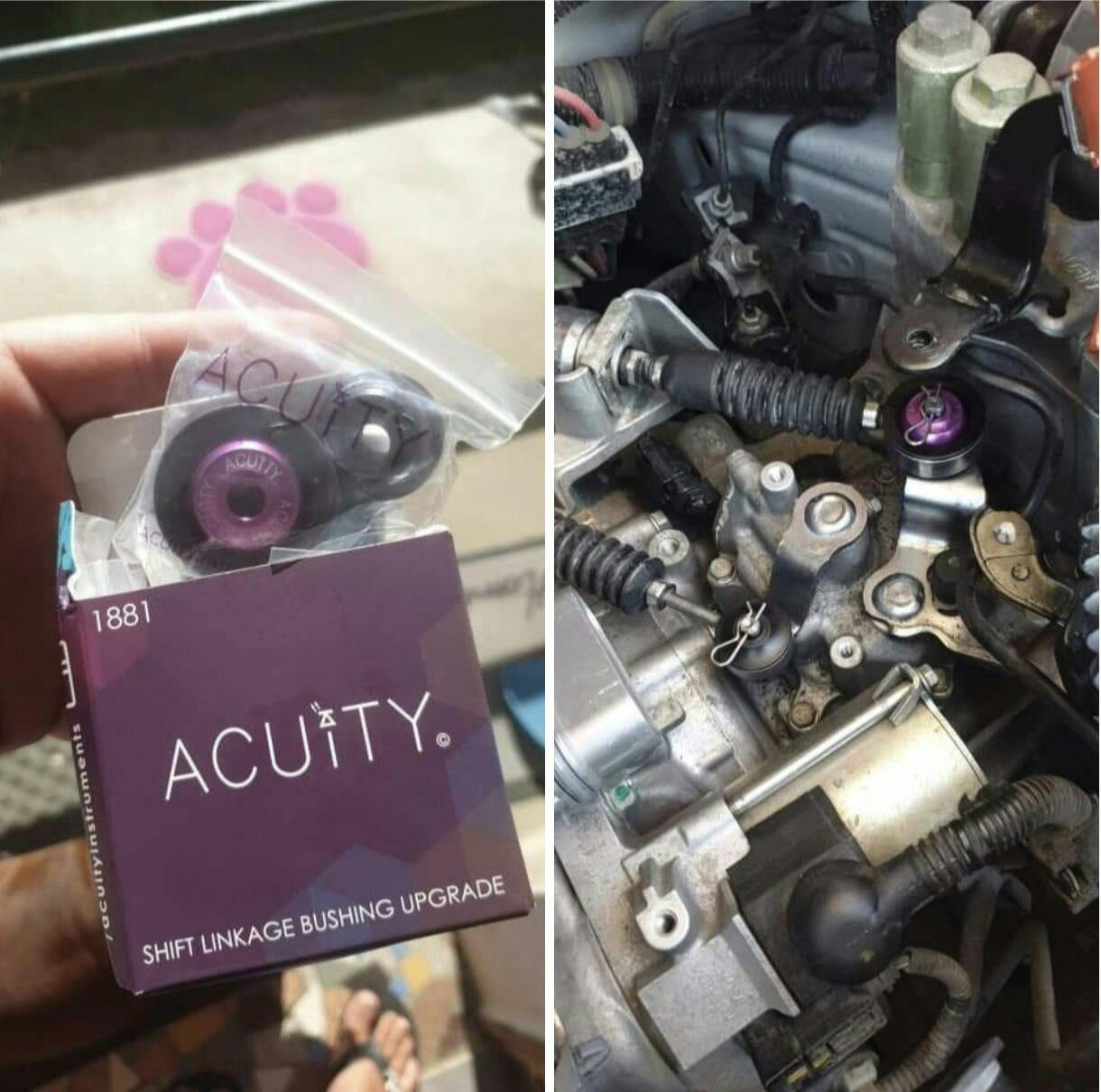 ACUiTY 1881 SHIFTER CABLE BUSHING UPGRADE (for various 2007+ vehicles ...