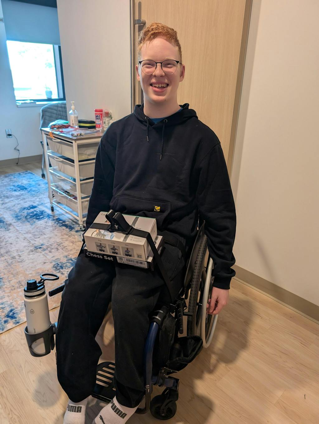 LapStacker Flex - Adaptive Wheelchair Carry System | Easy Install