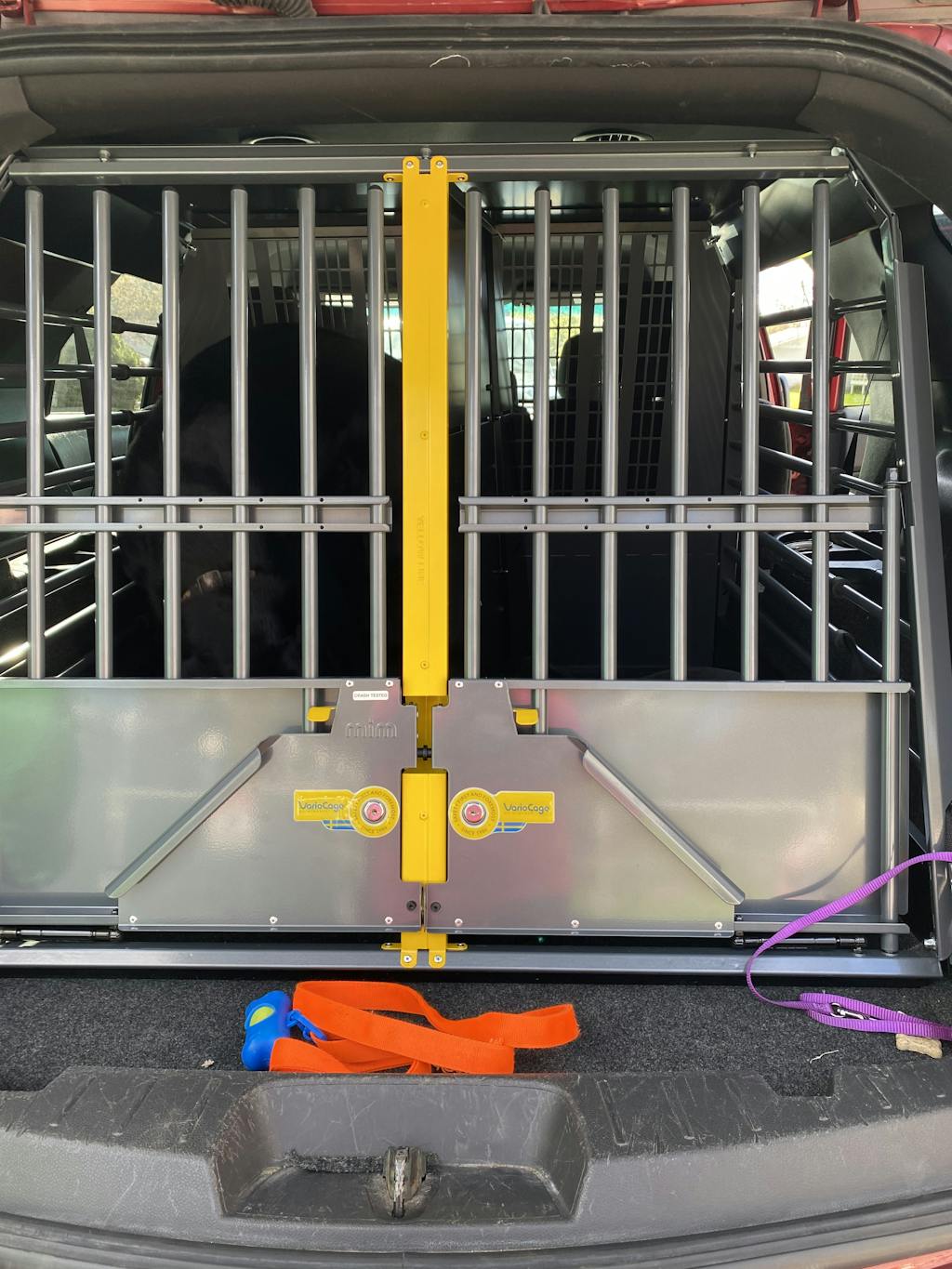 Variocage Double Crate - Crash Tested Dog Cage for SUVs – AdeoPets