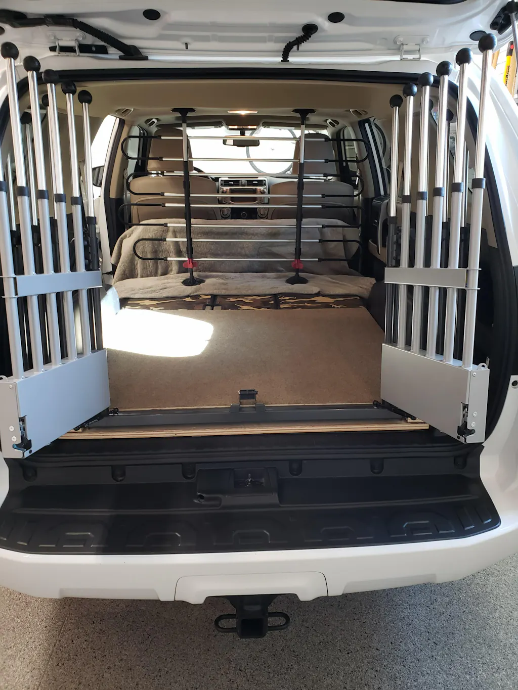 MIM Safe Variogate Double | Crash Tested Dog Gate for Cars & SUVs ...