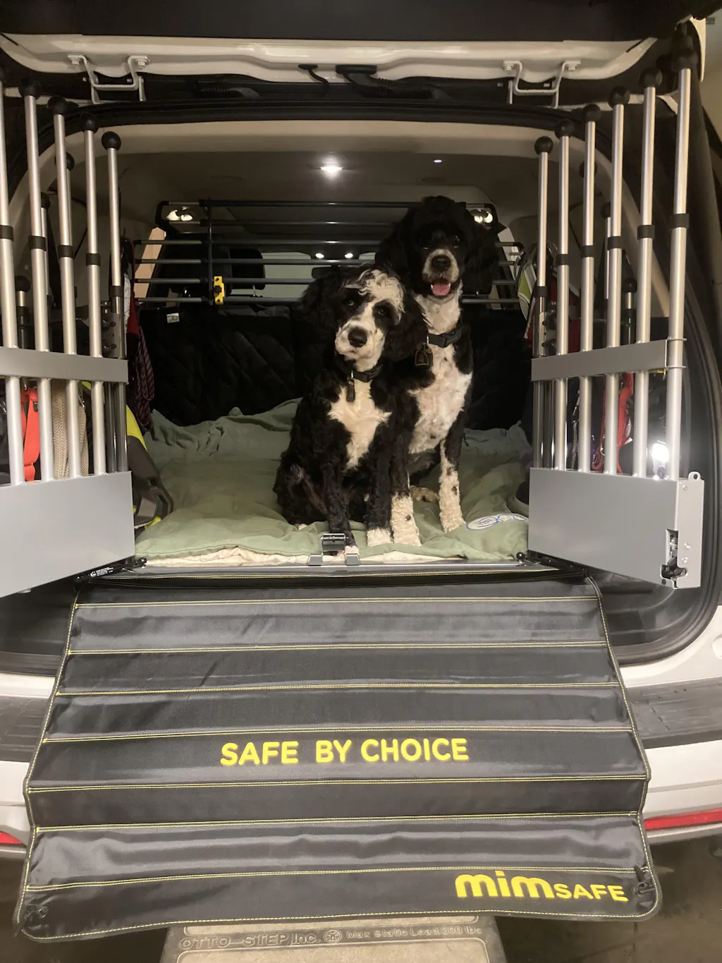 MIM Safe Variogate Double | Crash Tested Dog Gate for Cars & SUVs ...