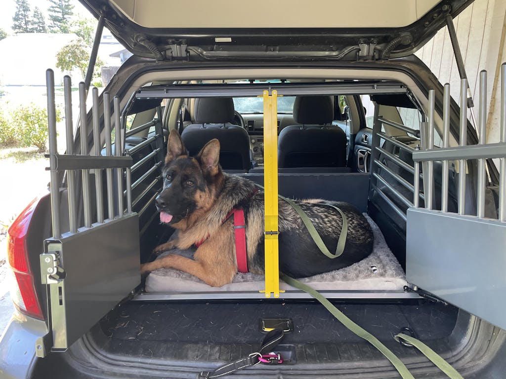 Variocage Double Crate - Crash Tested Dog Cage for SUVs – AdeoPets