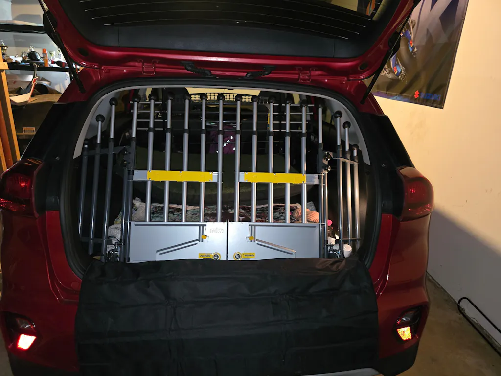 Variogate Double - Crash Tested Cargo Barrier for SUVs – AdeoPets
