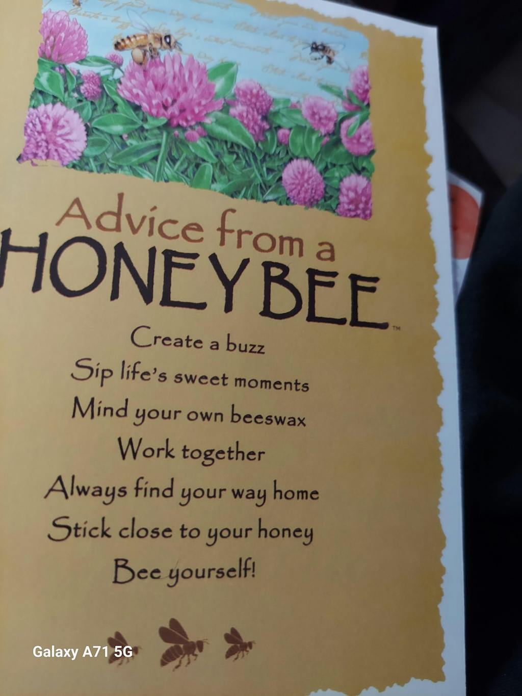 Inspirational Bookmarks & Greeting Cards – Advice For Life