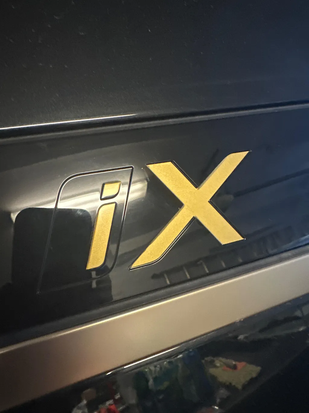 2021-2024 Bmw iX xDrive50 M60 iX LOGO Pre-Cut Overlay ...