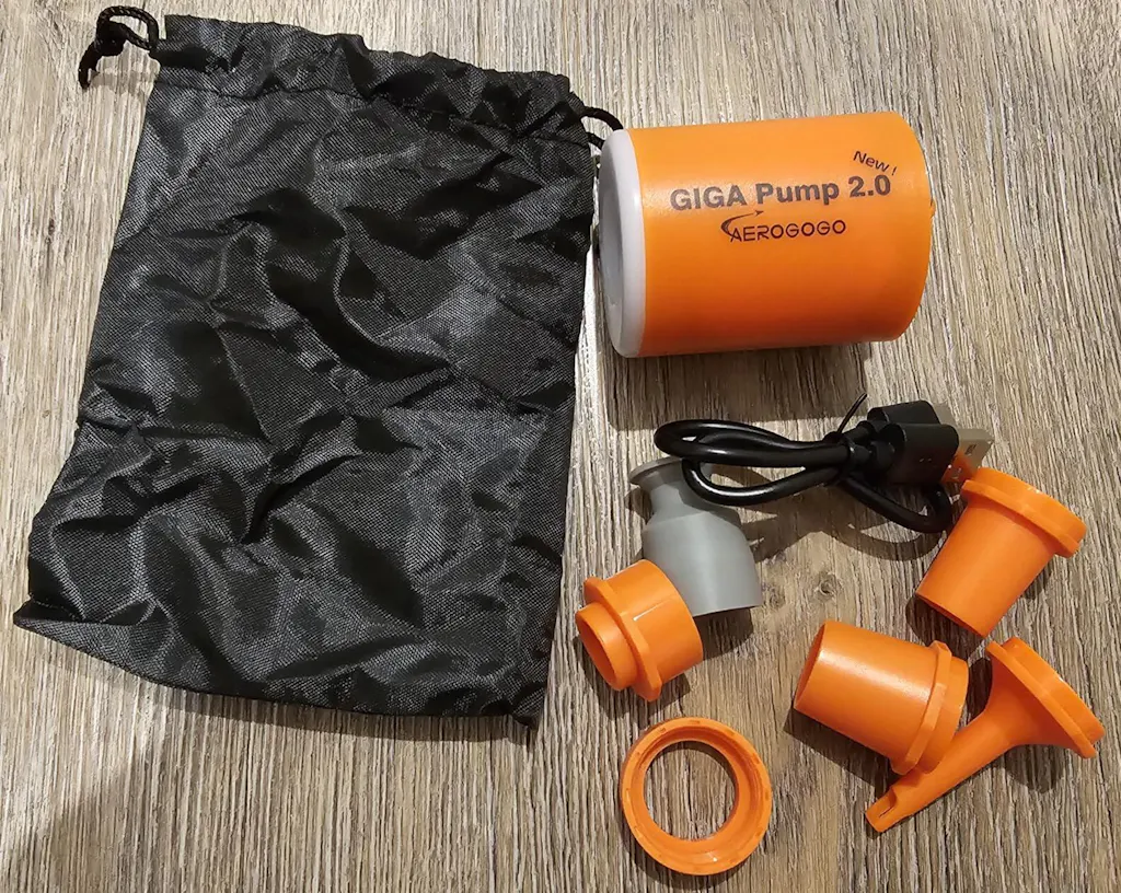 NEW GIGA PUMP 2.0, 3 In 1 Lightweight Air Pump | Aerogogo Air Pump