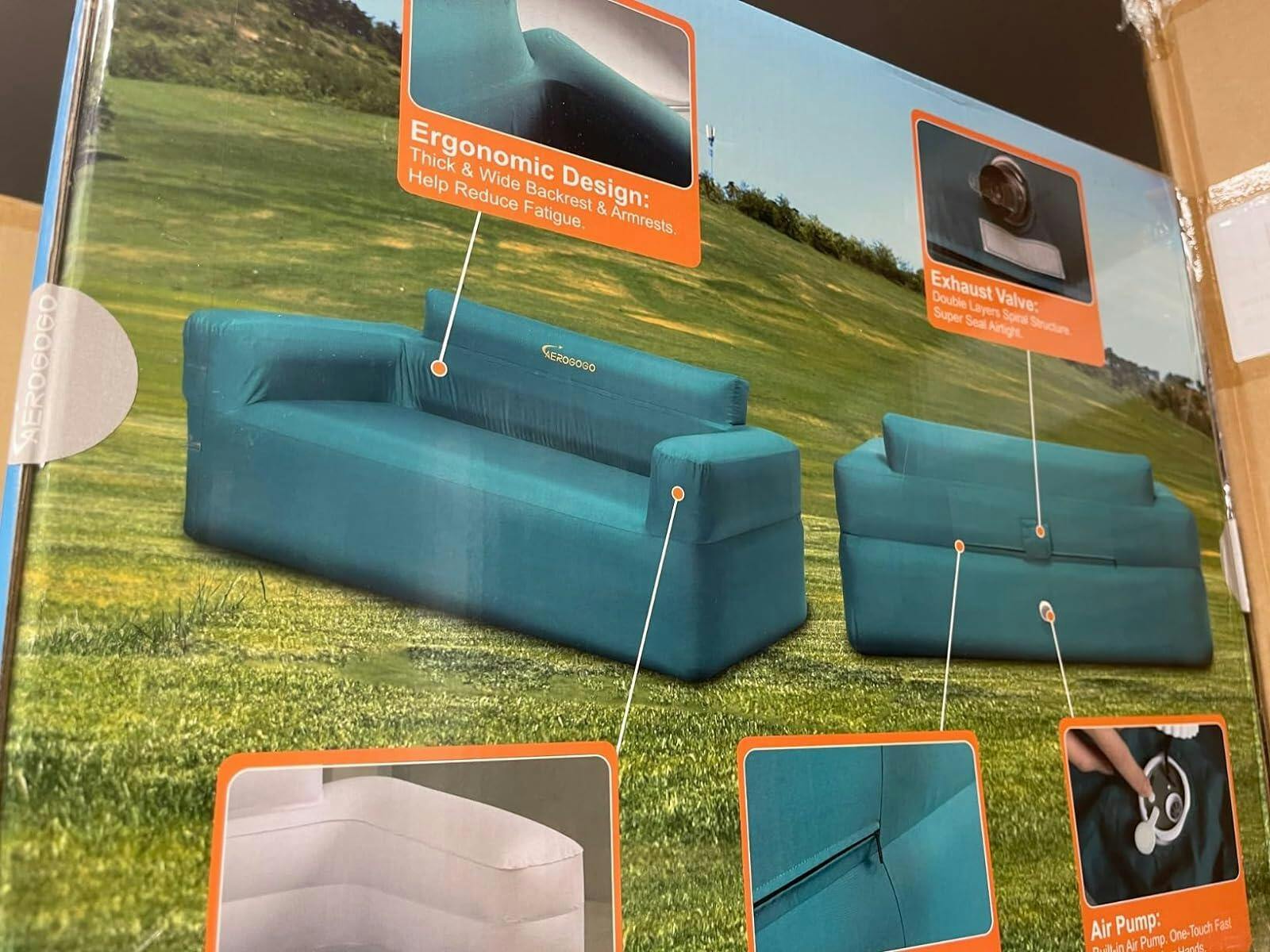 Aerogogo Air Sofa BS2 - Automatic Inflatable Sofa for Ultimate Comfort