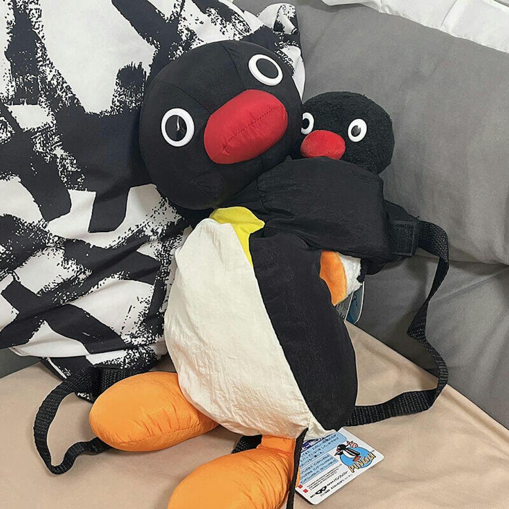 Cute Pingu Penguin Backpack • Aesthetic Clothes Shop