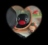 Cute Pingu Penguin Backpack • Aesthetic Clothes Shop