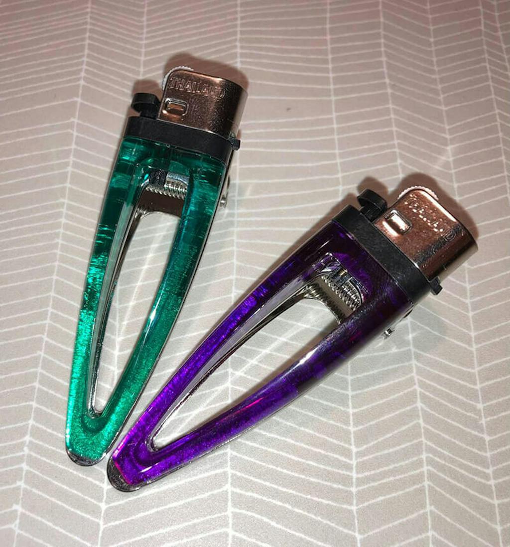 Lighter Hair Clip "Lit Clip" - Aesthetic Clothes Shop