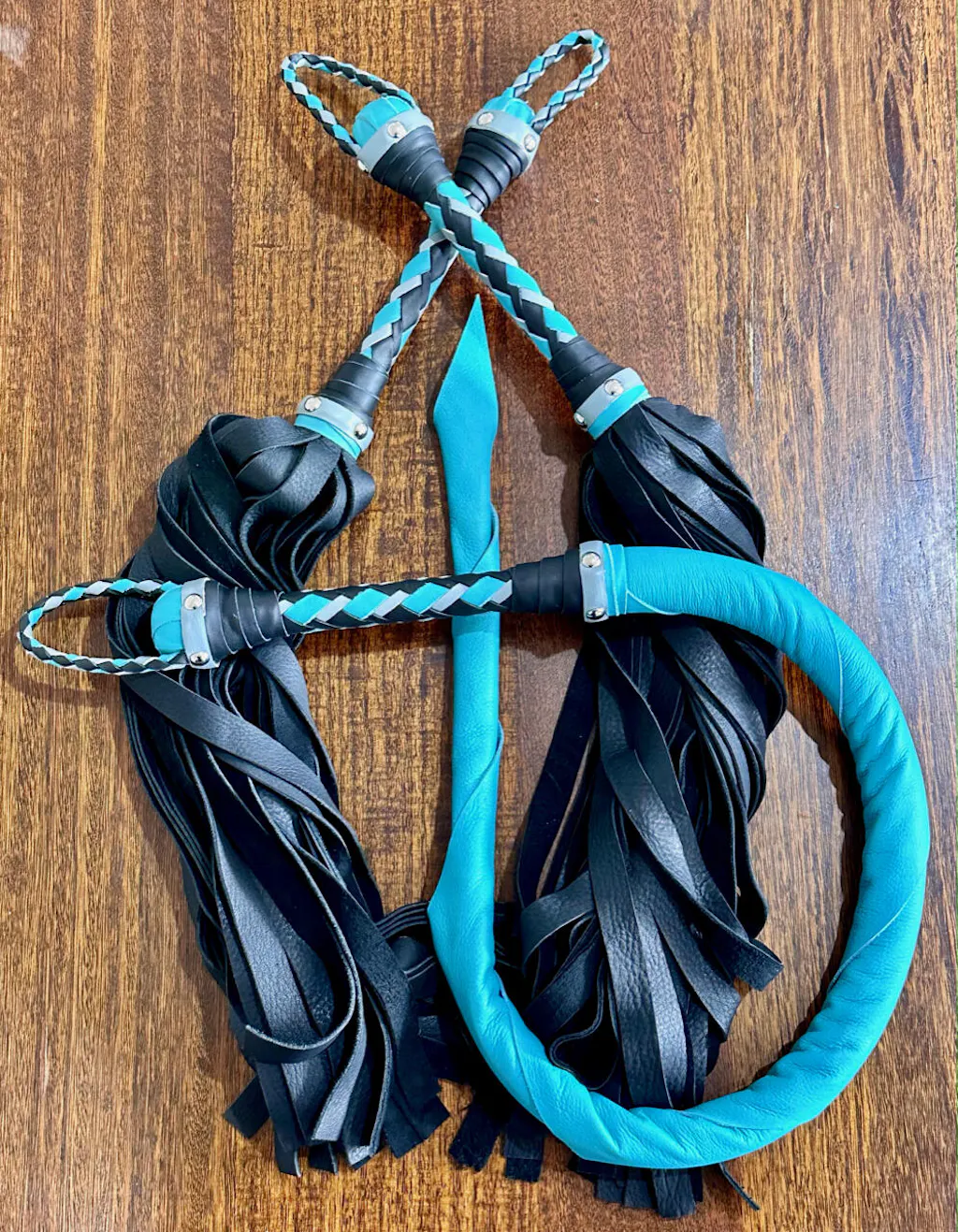 Leather Dragon Tail Whip - Custom to order – Agreeable Agony