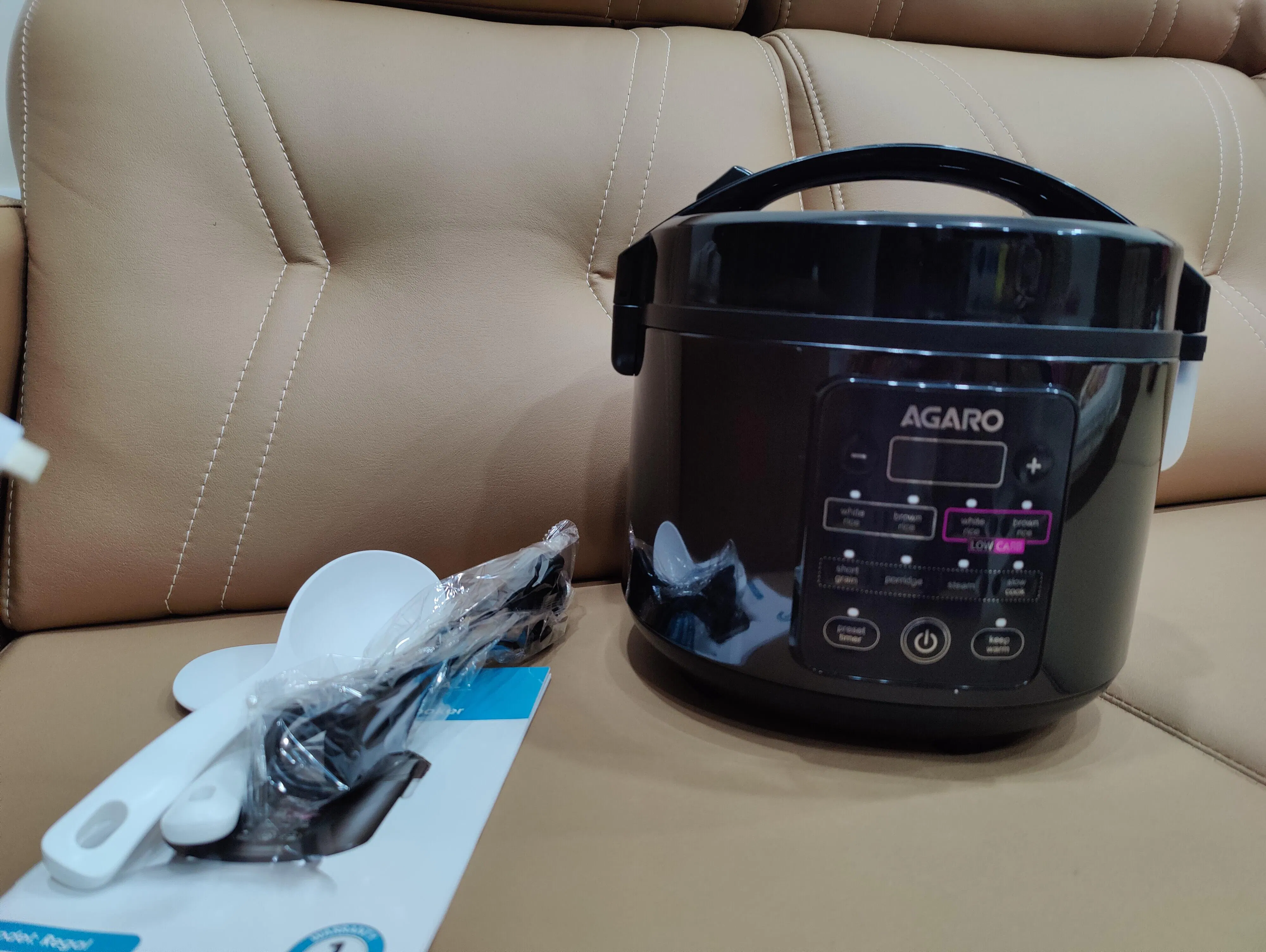 REGAL Electric Rice Cooker 3L | Multi-Cooking Functions | AGARO – Agaro