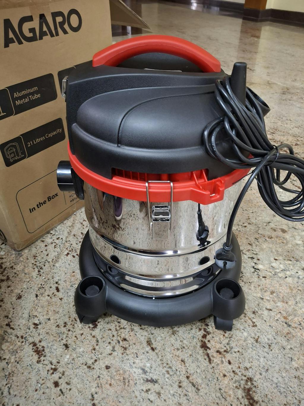AGARO ACE 1600W Wet & Dry Vacuum Cleaner | Powerful & Versatile ...