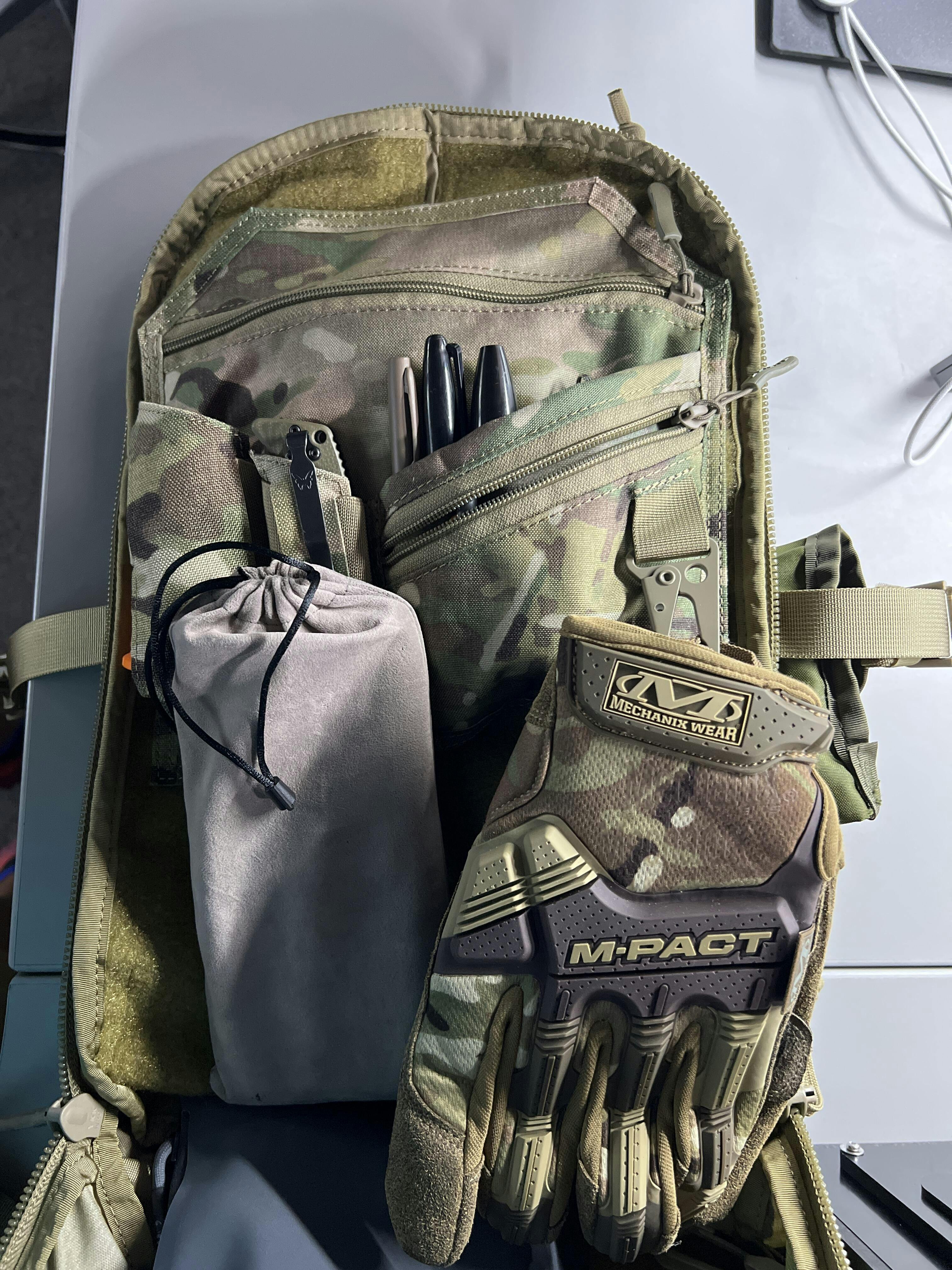 Hook-backed EDC Organizer Panel - Agilite Israel