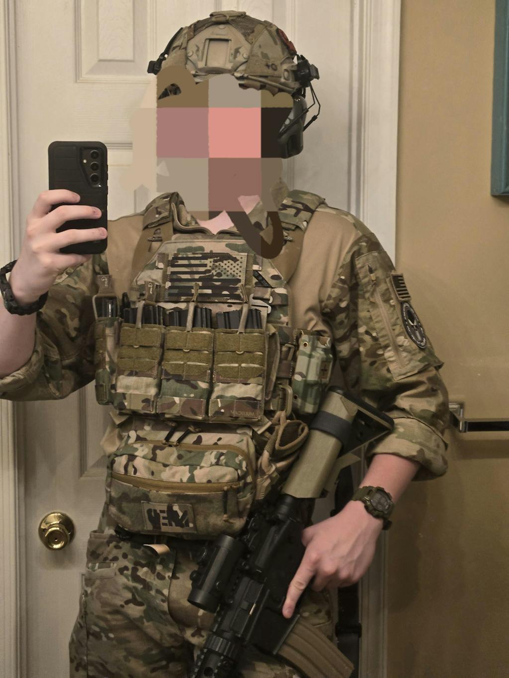 Hook Backed Triple Mag Placard for 5.56 magazines | AG3™