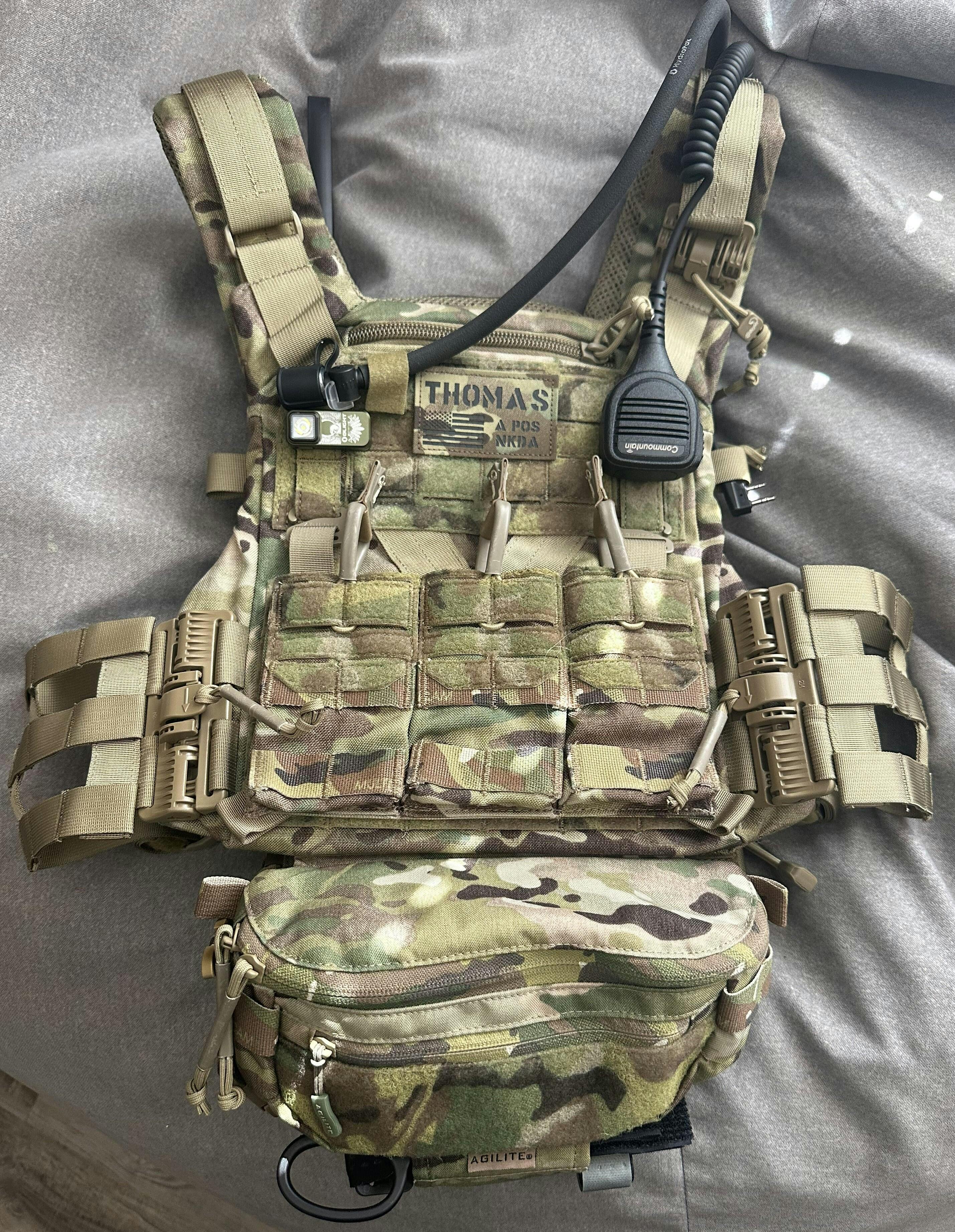 K19 Plate Carrier Back Flap Cummerbund Adapter
