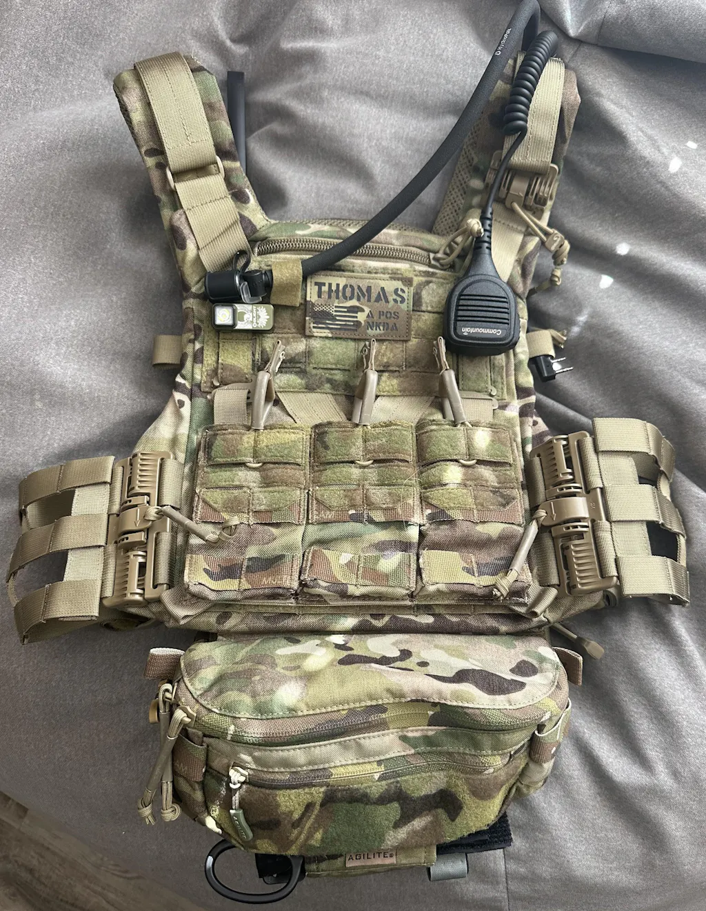 K19 Plate Carrier Back Flap Cummerbund Adapter