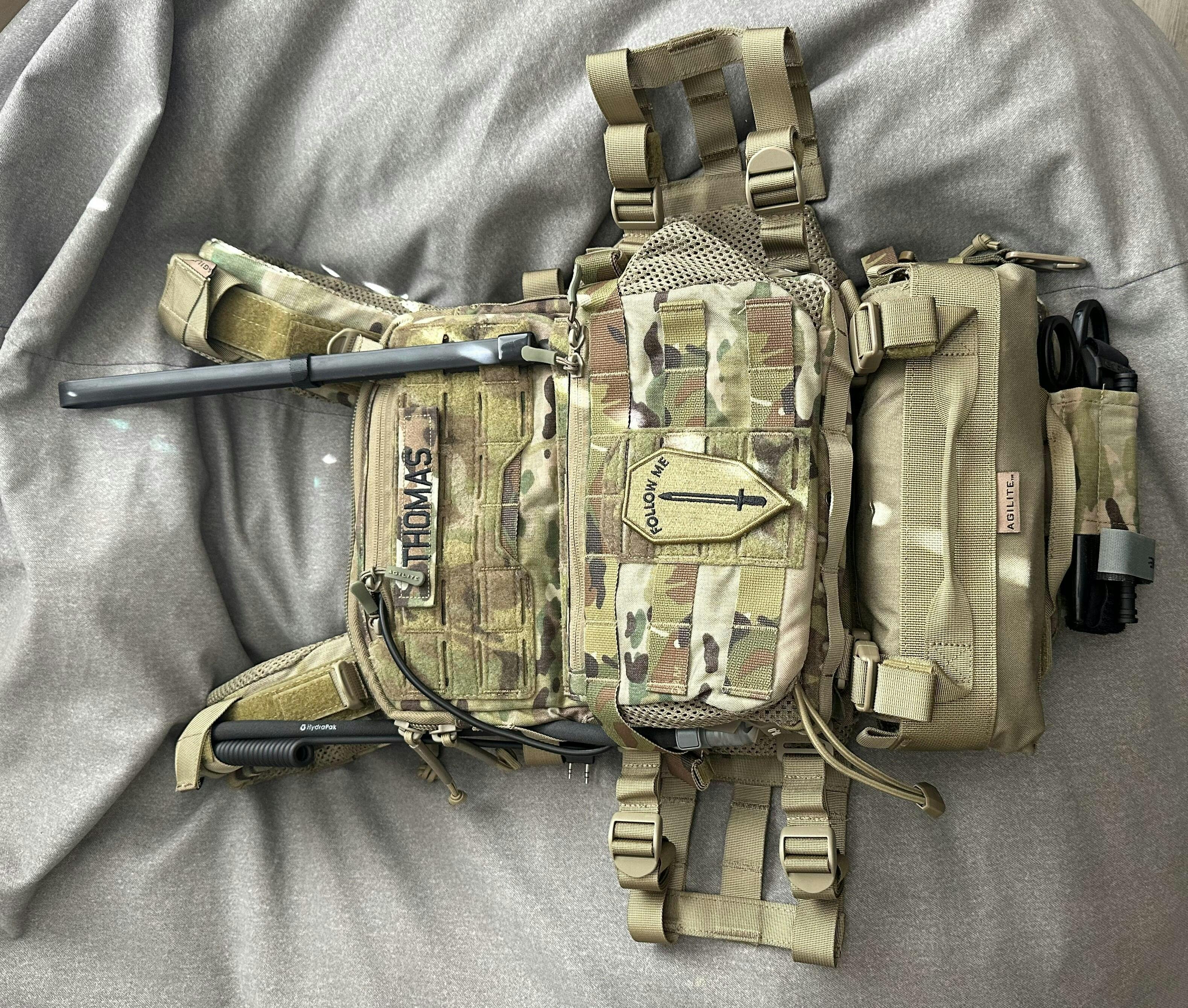 K19 Plate Carrier Back Flap Cummerbund Adapter