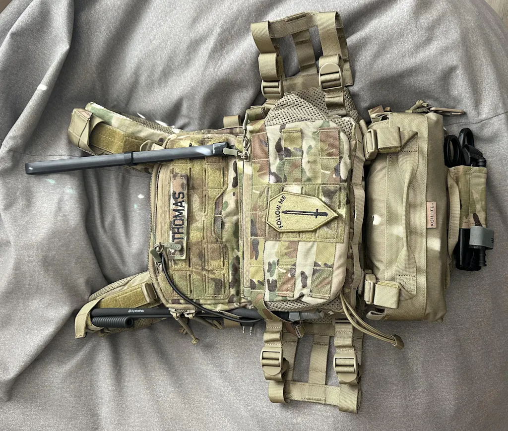 K19 Plate Carrier Back Flap Cummerbund Adapter