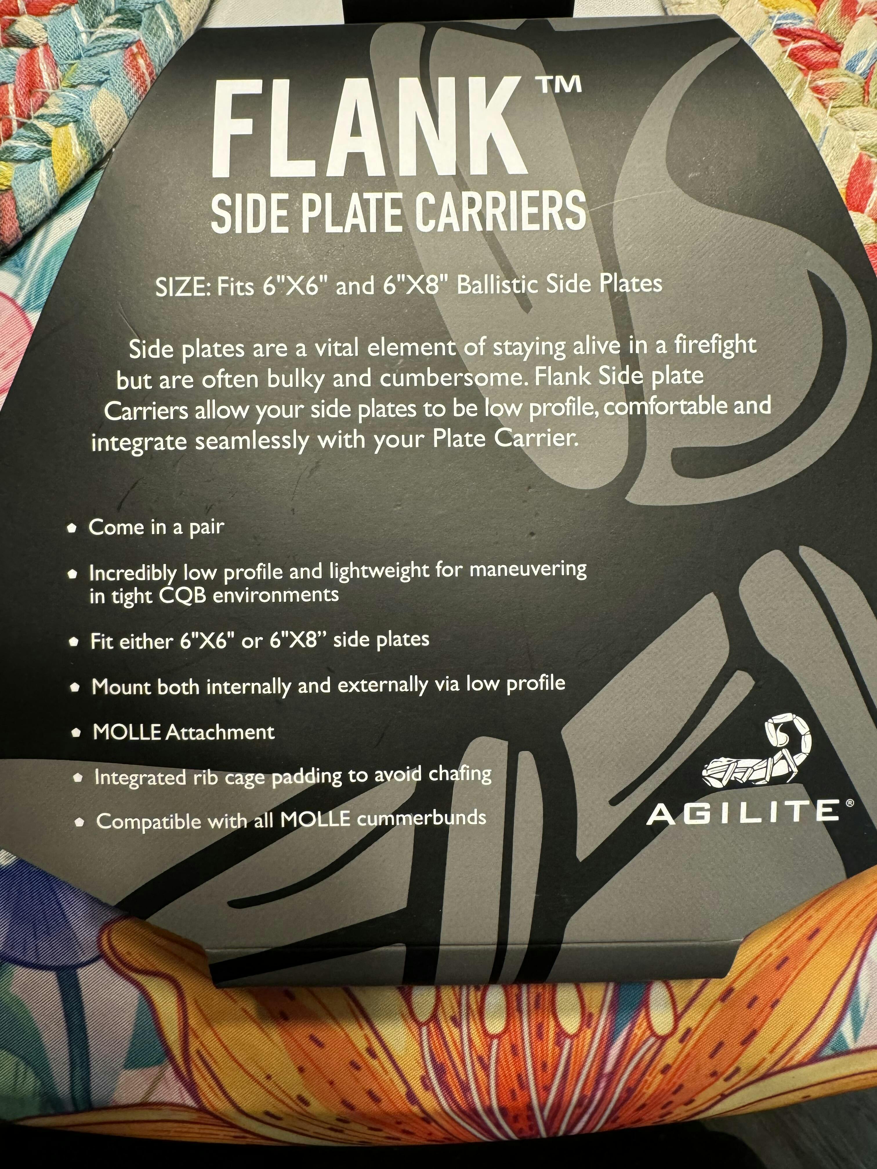 Flank™ Side Plate Carriers