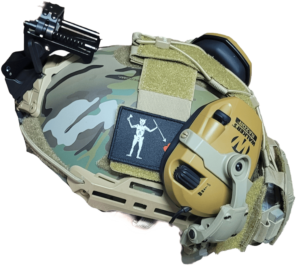 Bridge-Tactical helmet Accessory Platform