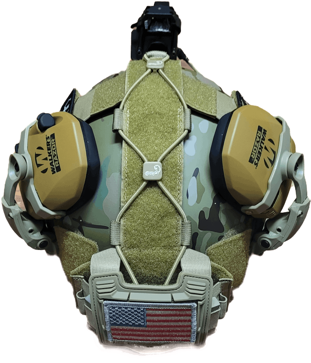 Bridge-Tactical helmet Accessory Platform