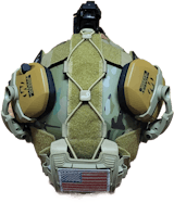 Bridge-Tactical helmet Accessory Platform