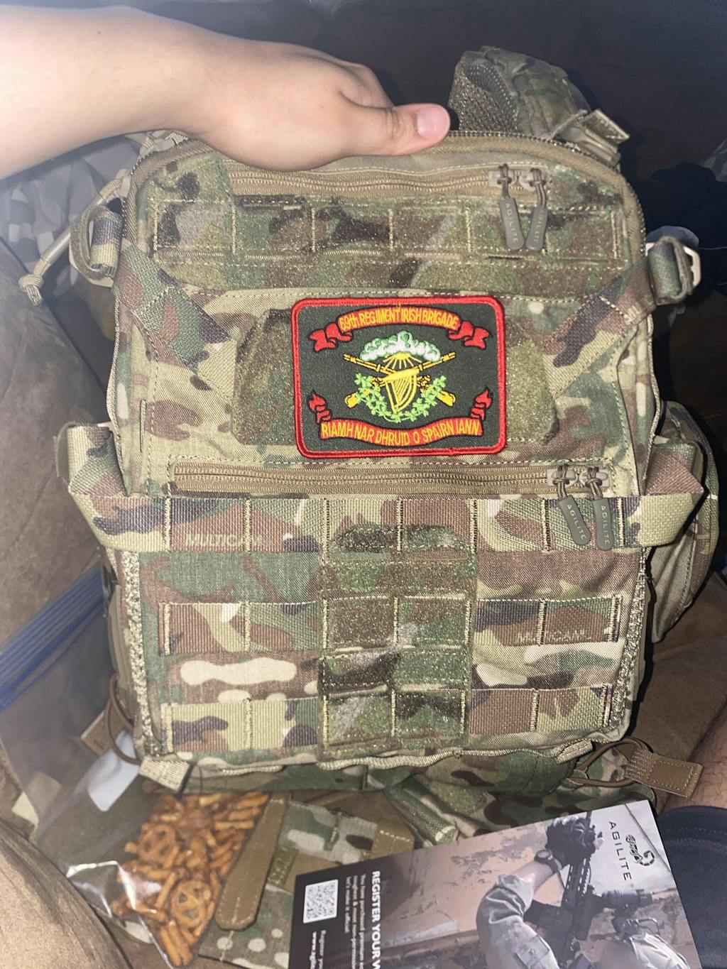 Plate Carrier Back Panel | Micro MAP