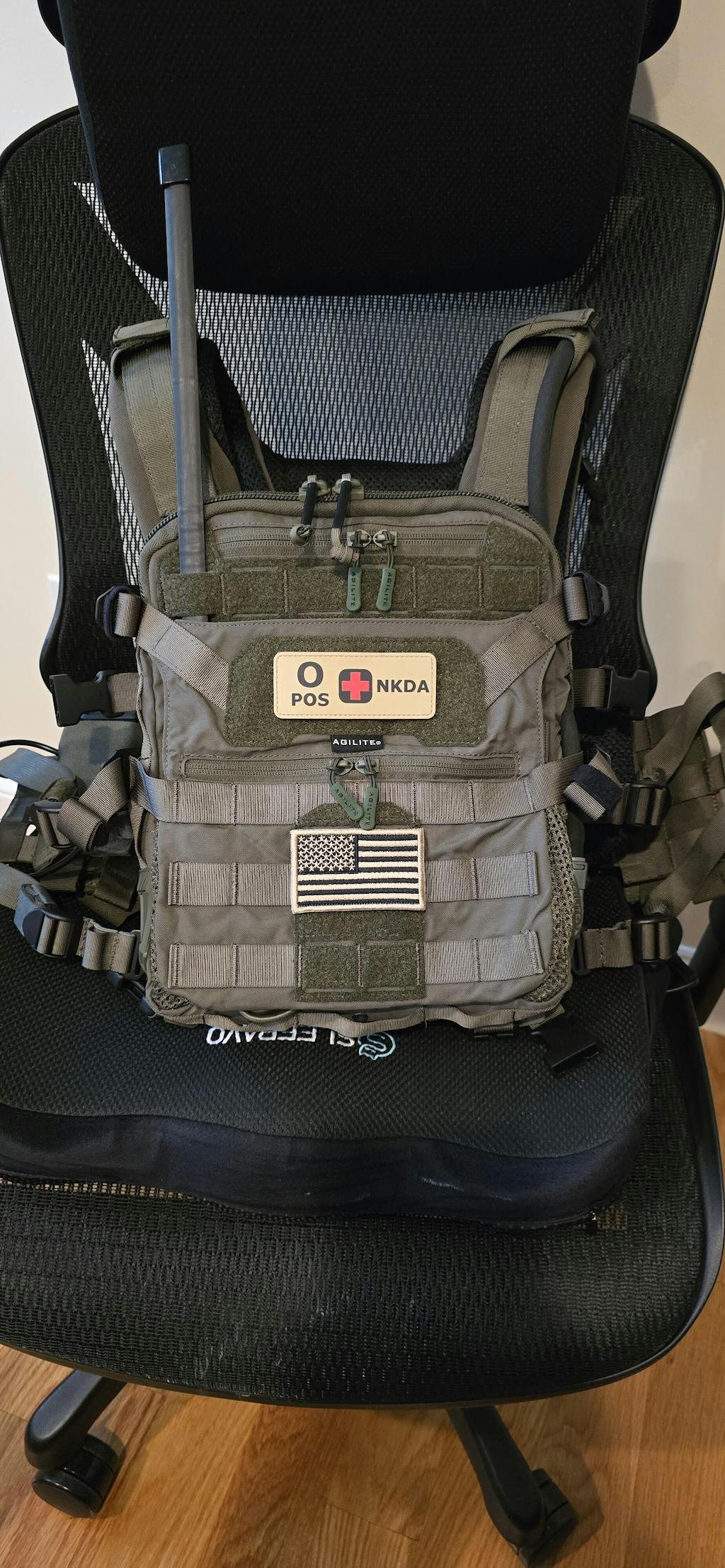Plate Carrier Back Panel | Micro MAP