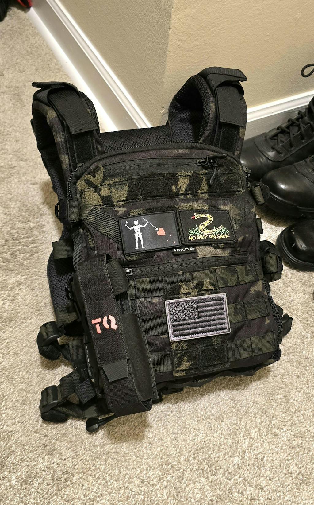 Plate Carrier Back Panel | Micro MAP