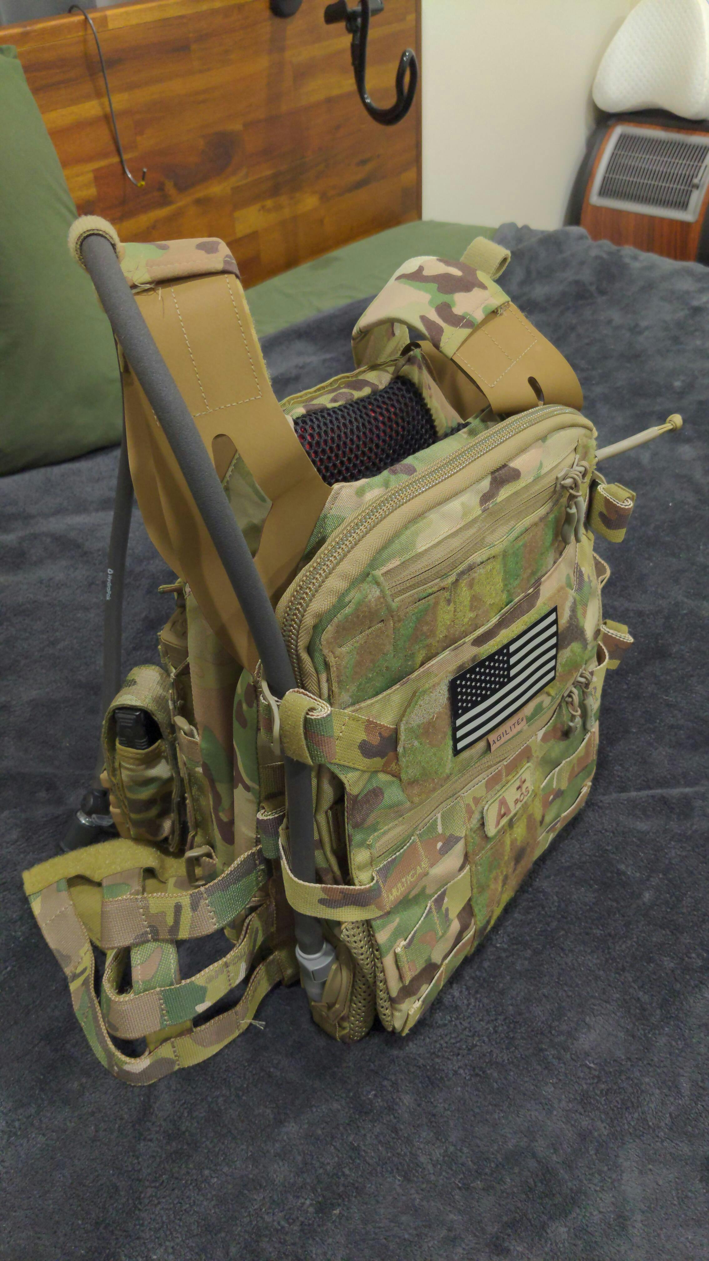 Plate Carrier Back Panel | Micro MAP