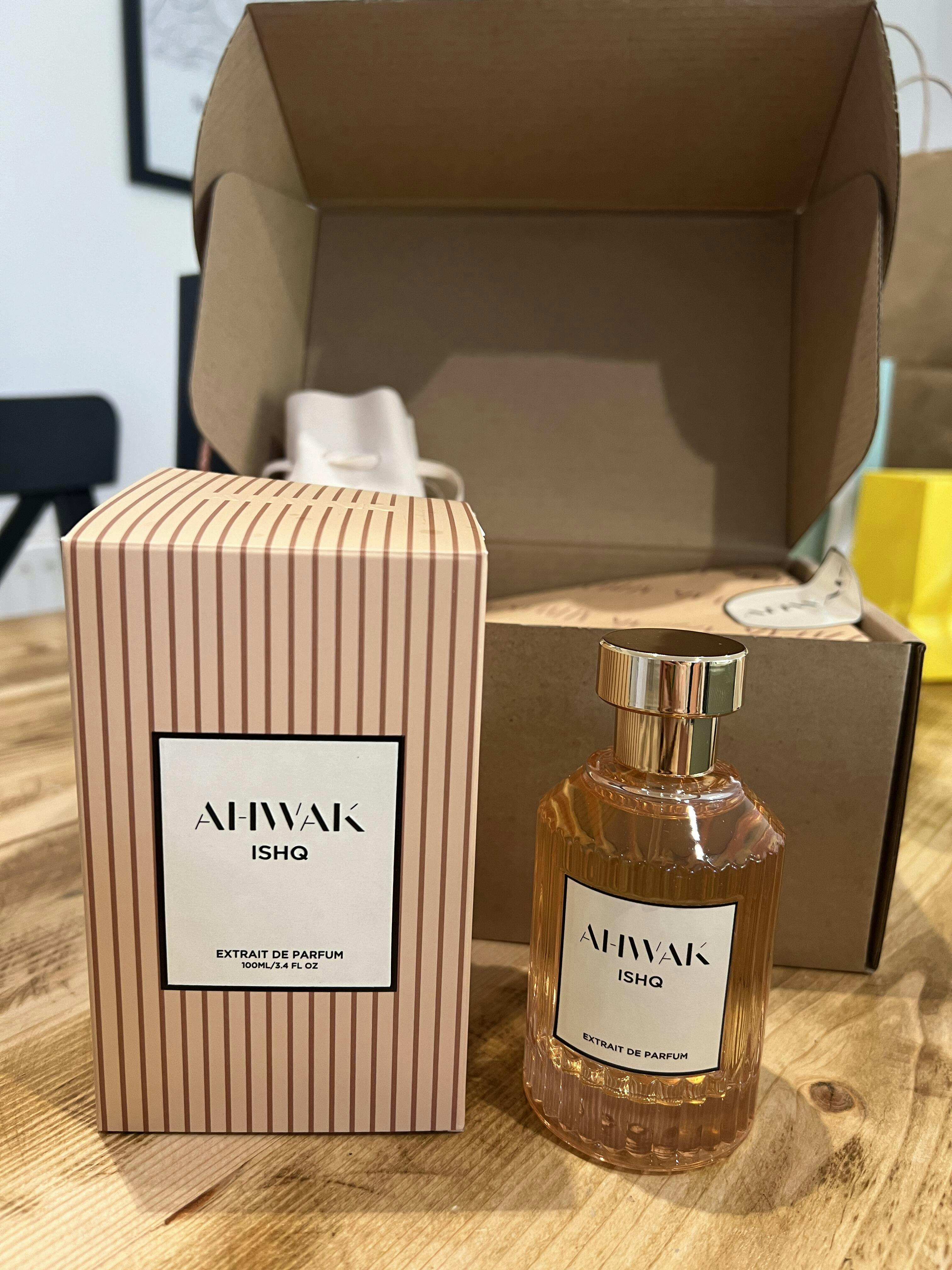 Ishq Perfume – Ahwak | Rose & Oud Perfume For Men & Women