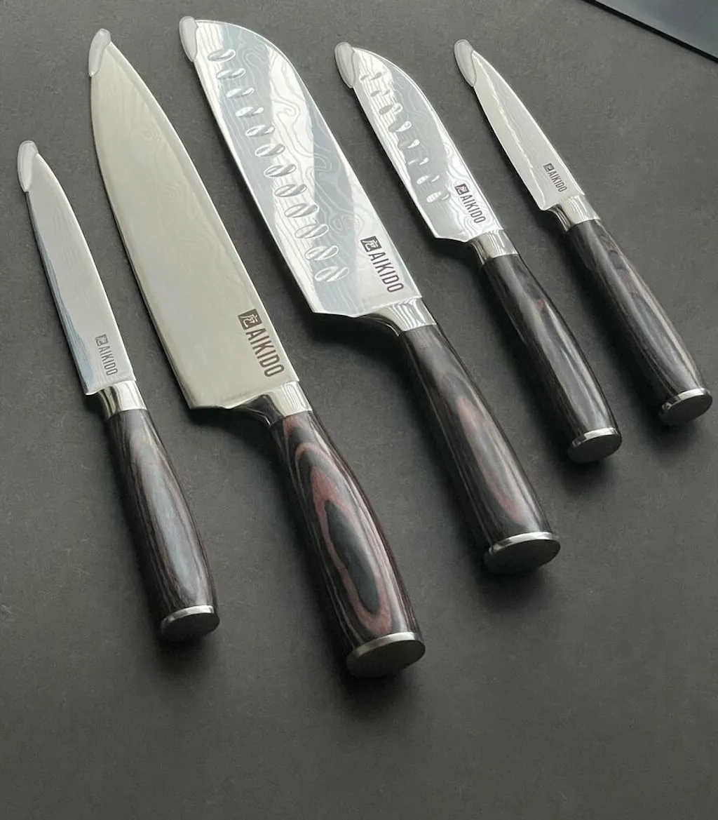 Signature 5-Piece Knife Set – Aikido Steel