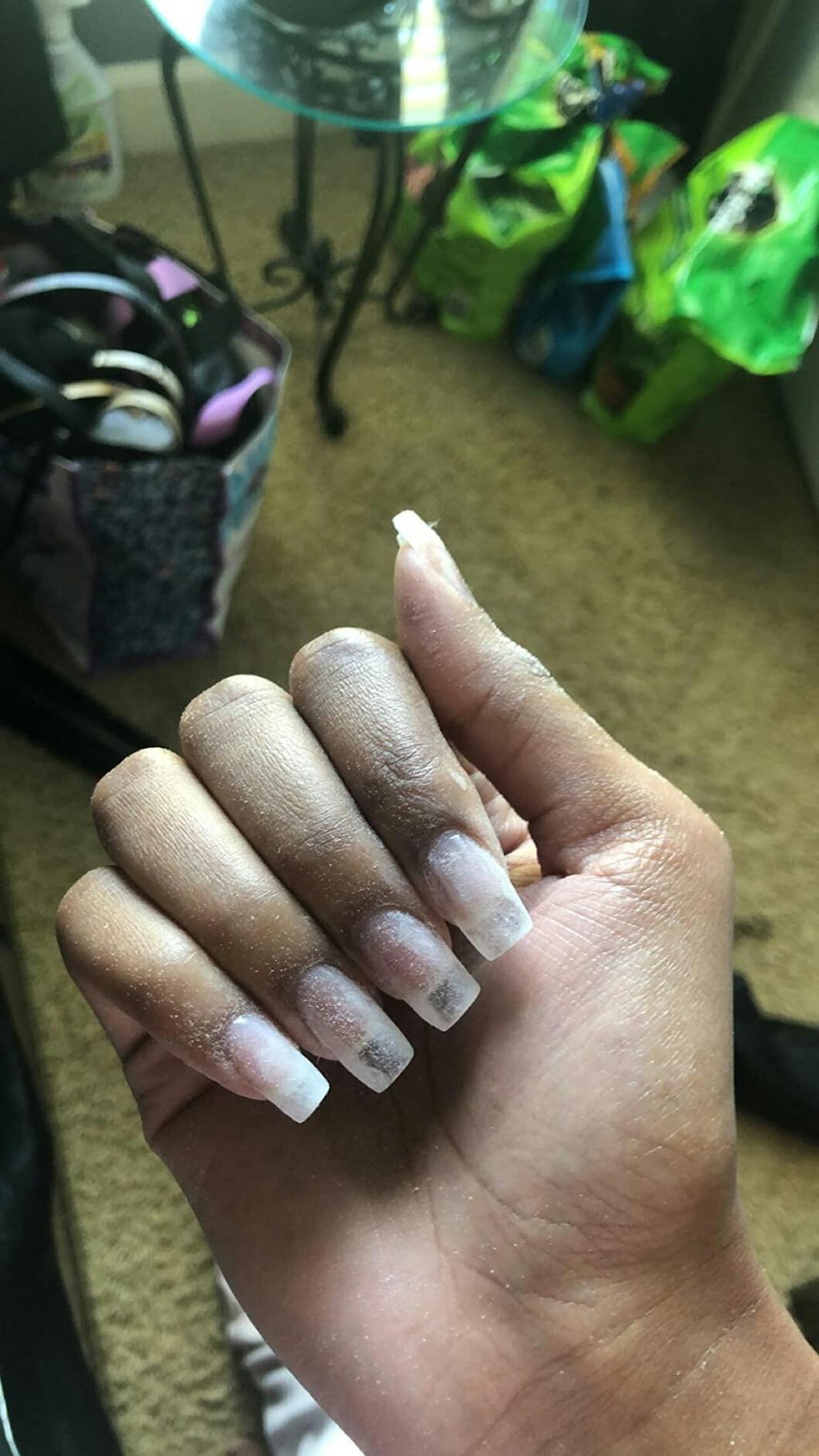 Aimeili Gel Nail Extensions Clear Builder Base for Nail Repair ...