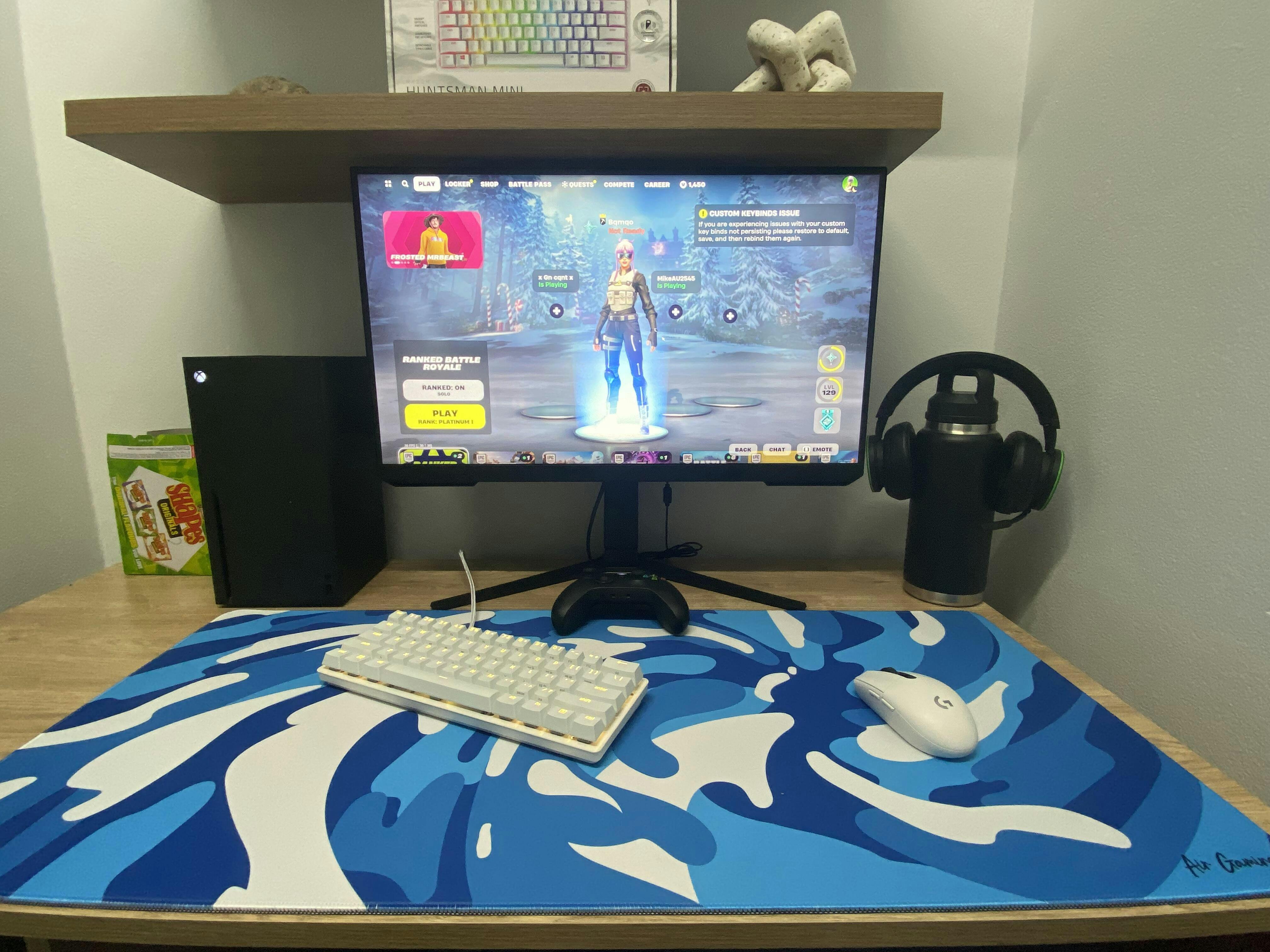PRE ORDER: Air Gaming™ The Aqua Infinity Mouse Pad