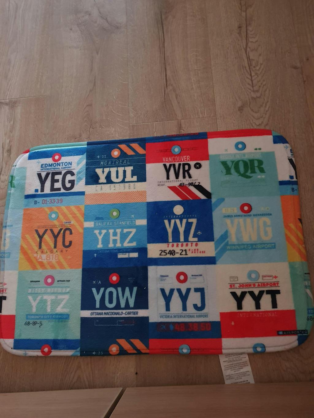 NATO Phonetic Alphabet - Bath rug